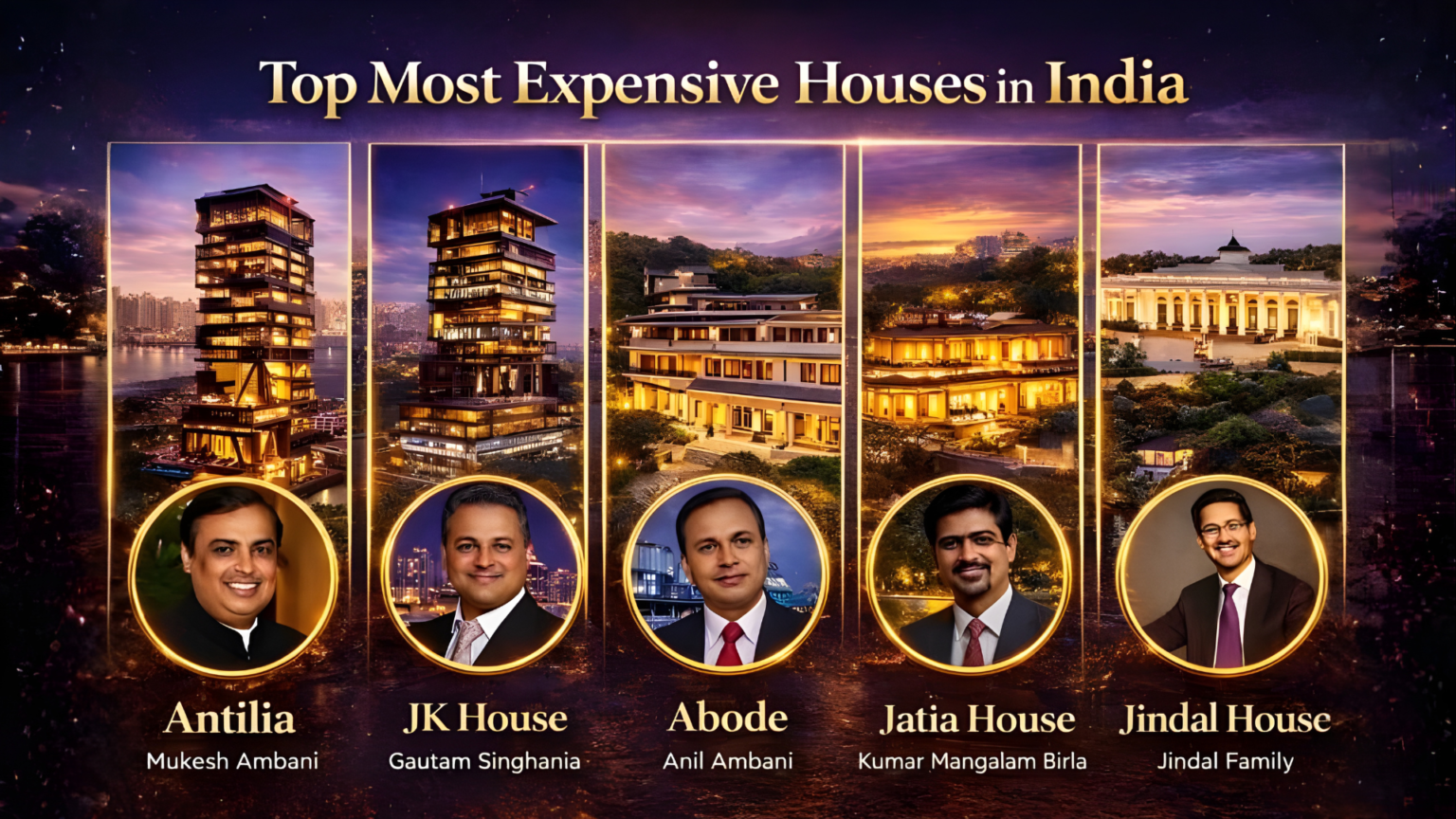 Top 10 Most Expensive Houses in India 2026 | Luxurious Homes
